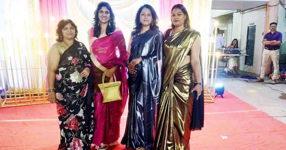 Senior citizens of Kunal Icon society walk the ramp on women’s day ...